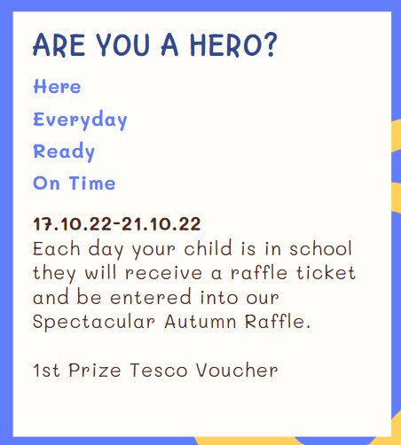 Lakeside Primary Academy » HERO Raffle
